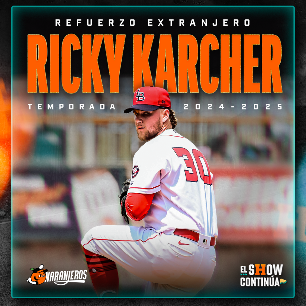 Ricky Karcher será uno de los nuevos lanzadores de los campeones ...